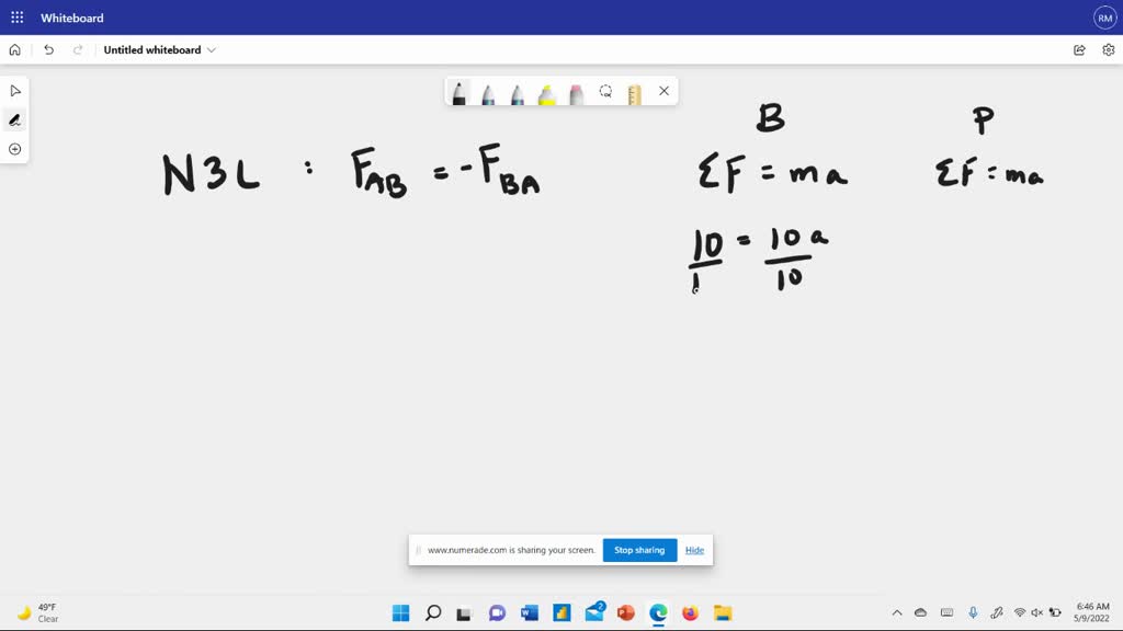 SOLVED: 'How would you finish the explanation for Sherman? Why do colliding objects of unequal ...