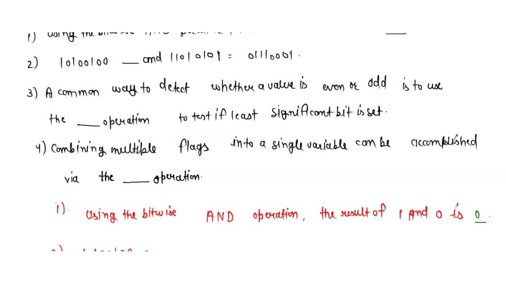 Solved What Arew Bitwise Operators In Python And What Is Use Of Complement In Case Of Negative