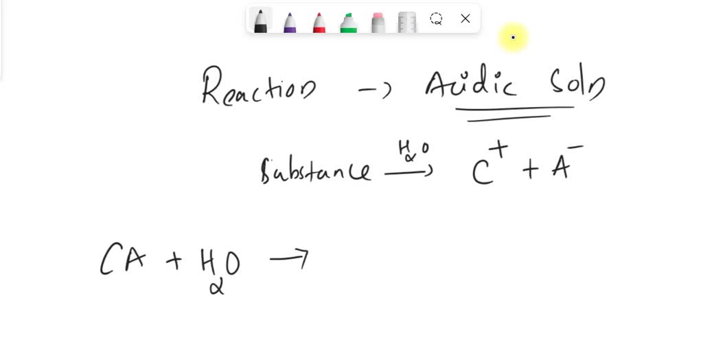 SOLVED: Which of the following reactions best represents the hydrolysis ...