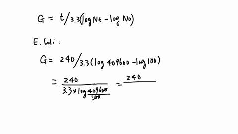 Calculating Generation Time NAME The cell numbers were...