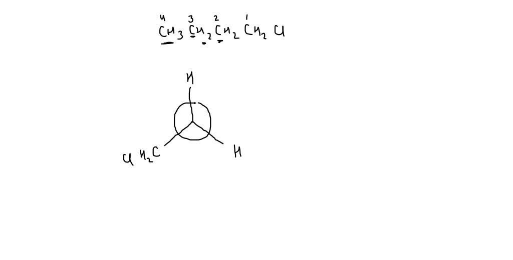 SOLVED: Draw the structure of chloropropane elther skeleton kezule ok ...