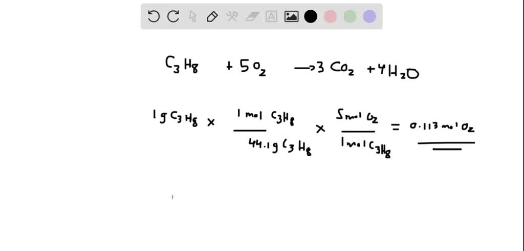 SOLVED: The flame produced by the burner of a gas (propane) grill is a pale blue color when ...