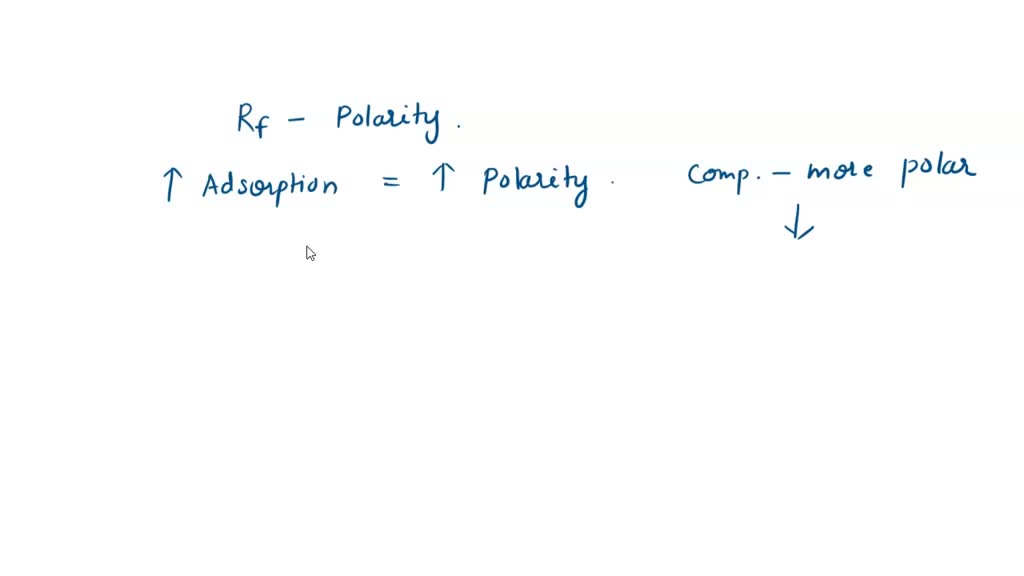 SOLVED: 1. The Rf calculation is used to calculate the a retention ...