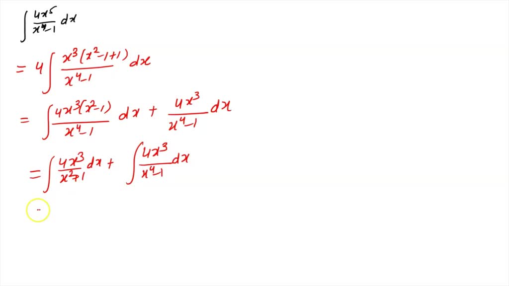 SOLVED: 3. (a) For the integral what happens if you try to use partial fractions to decompose ...
