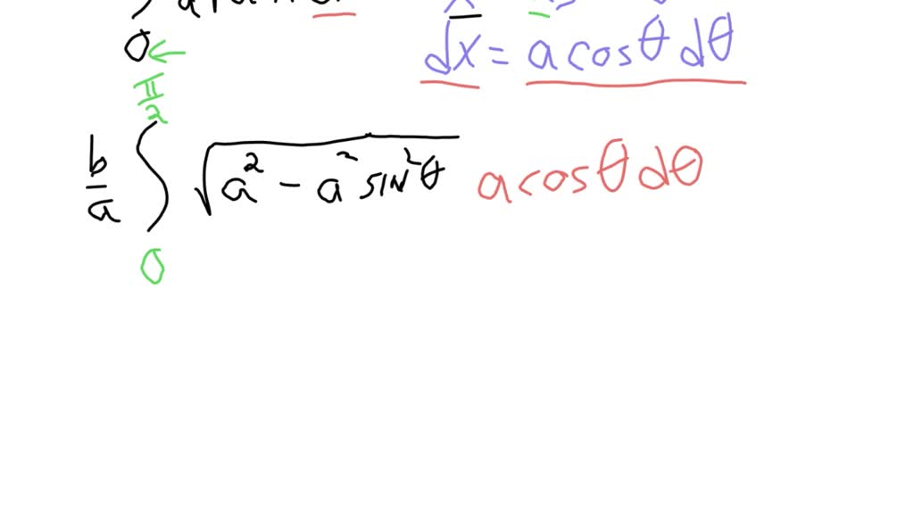 SOLVED: 3. The cartesian coordinate equation for an ellipse is given by ...