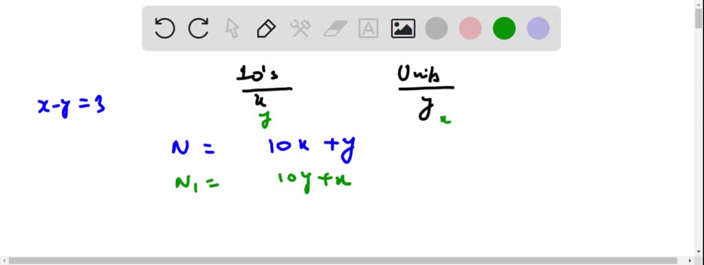 Solved The Digits Of A Two Digit Number Differ By 3 If The Digits Are