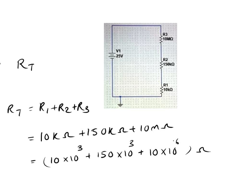 SOLVED: Q1. For the circuit shown below, determine the equivalent resistance. Req 1kΩ R R3 1kΩ ...