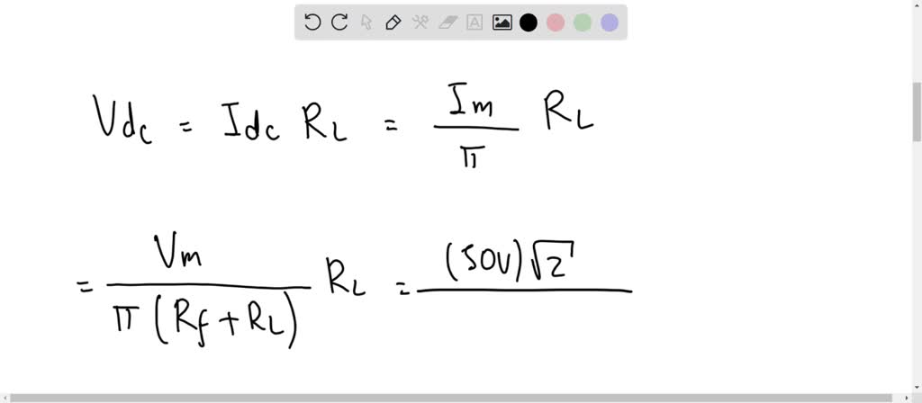 SOLVED: A sinusoidal voltage of 50 V (Vrms) and frequency 50 Hz is ...