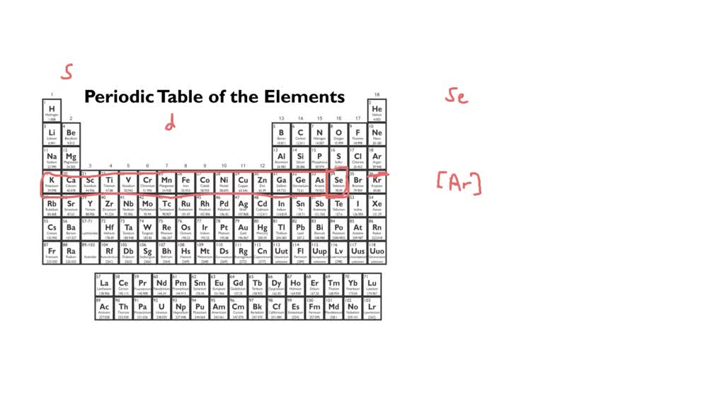 SOLVED: Enter the electron configuration for Se- using noble gas ... SOLVED: Enter the electron configuration for Se- using noble gas ...