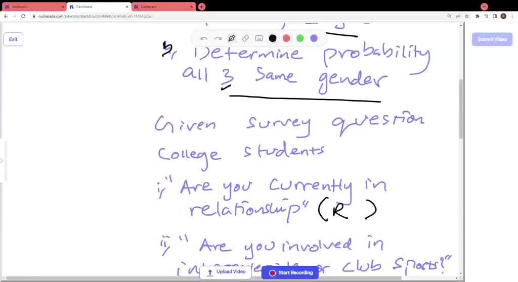 SOLVED: Additive Rule for Mutually Exclusive Event Example 12. A family ...