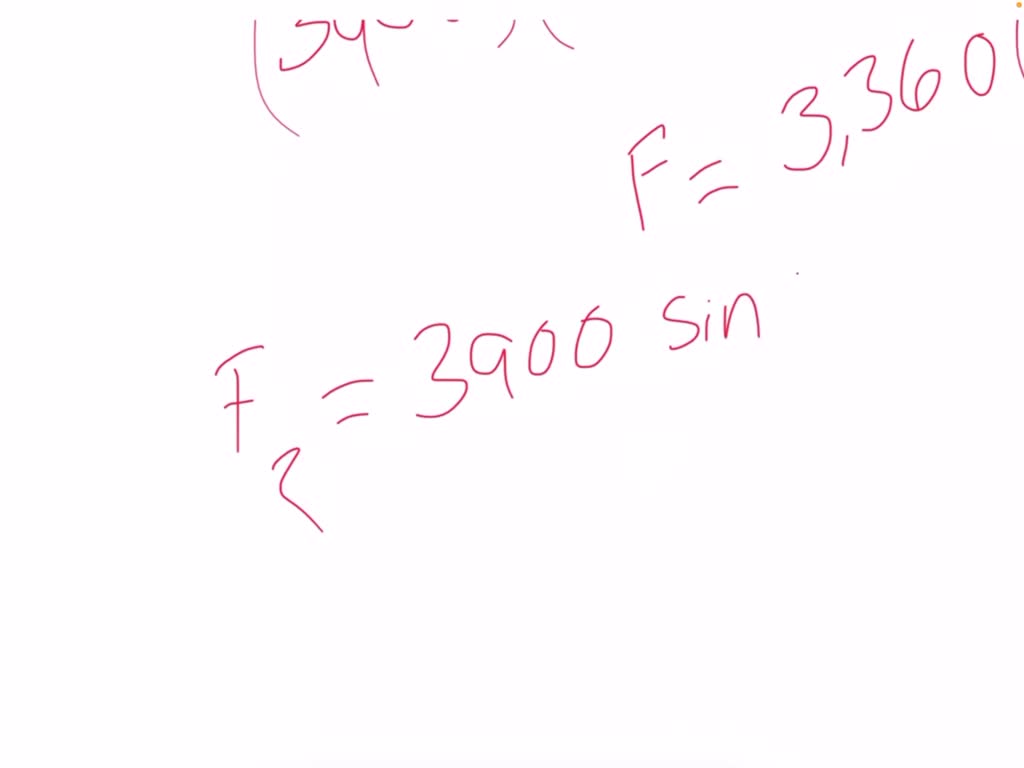 SOLVED: Free Body Diagram: Given: Required: Solution: