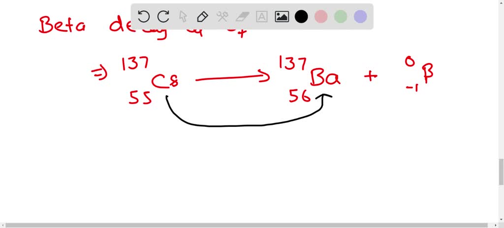 SOLVED: Cesium-137, used for cancer treatment, has a half-life of 30 ...