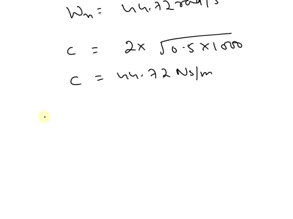SOLVED For The System Shown In Figure Let M 0 5 Kg A 0 2 M I 04 M solved-for-the-system-shown-in-figure-let-m-0-5-kg-a-0-2-m-i-04-m