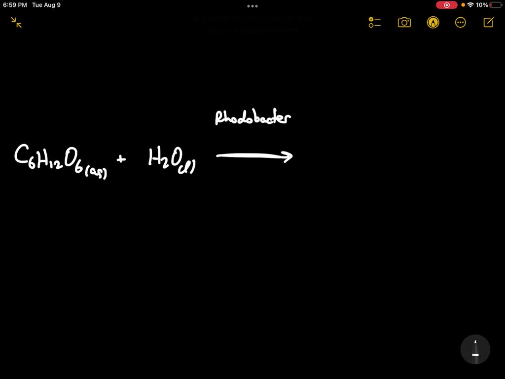 SOLVED: Write a balanced chemical equation for the fermentation of ...