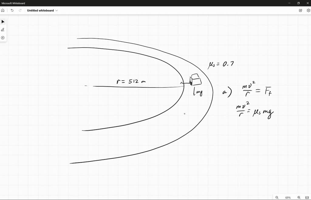 SOLVED: A horizontal (unbanked) highway curve has radius of 0,870 km ...