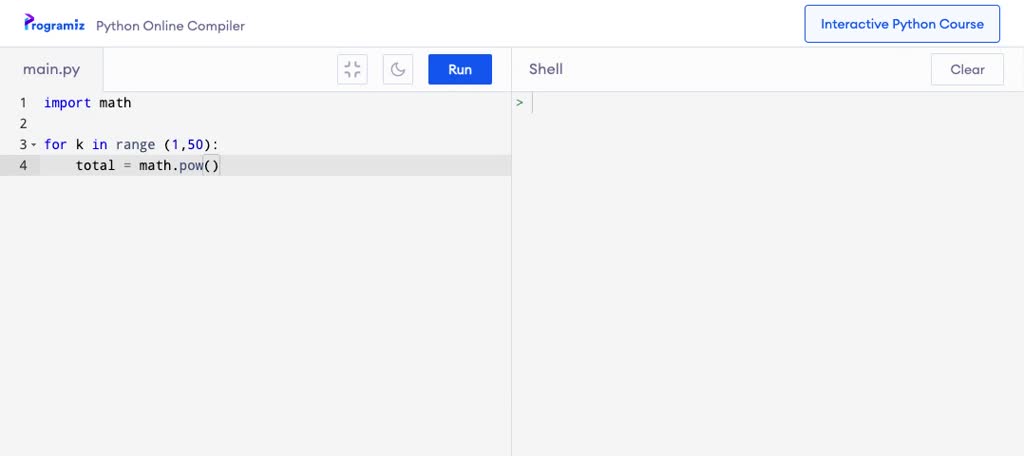 SOLVED: Texts: Use your favorite language to demonstrate the BEFORE and ...
