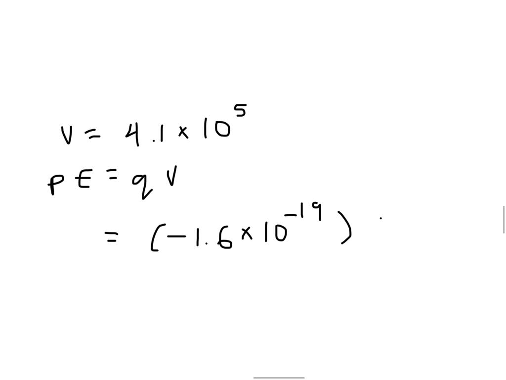 SOLVED: An electron starts from rest and travels from a negatively ...