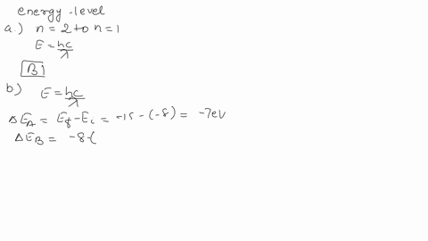 The following diagram shows the energy levels of the different shells ...
