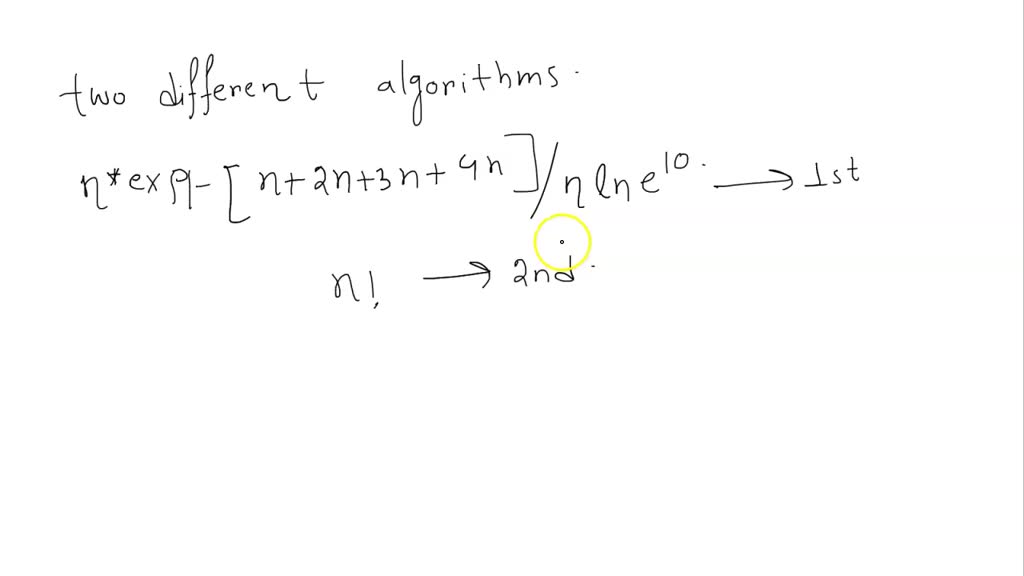 Solved An Algorithm Is Complete If It Ends With A Solution When One Exists There Are Different 