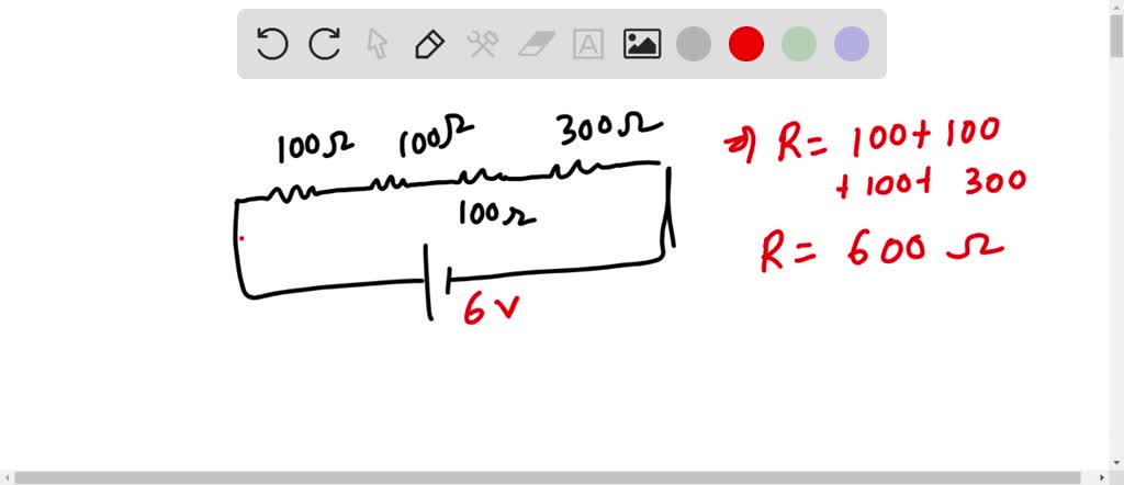 SOLVED: QUESTION 5 Four bulbs with resistances are in series. Three of ...