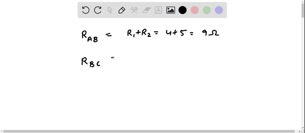 SOLVED: There are four resistors: R1 = 4 Ohms, R2 = 5 Ohms, R3 = 4 Ohms ...