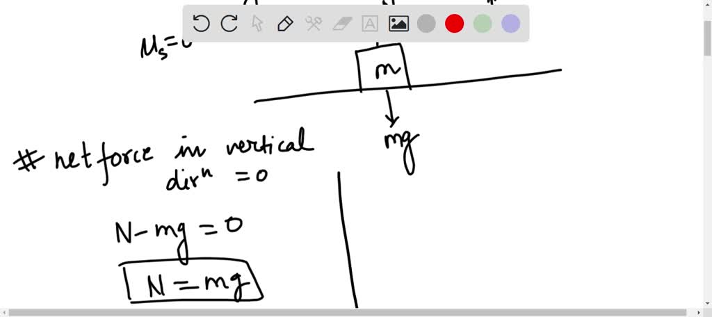 SOLVED: An object of mass 0.7kg rests on a rough flat horizontal surface. The coefficient of ...