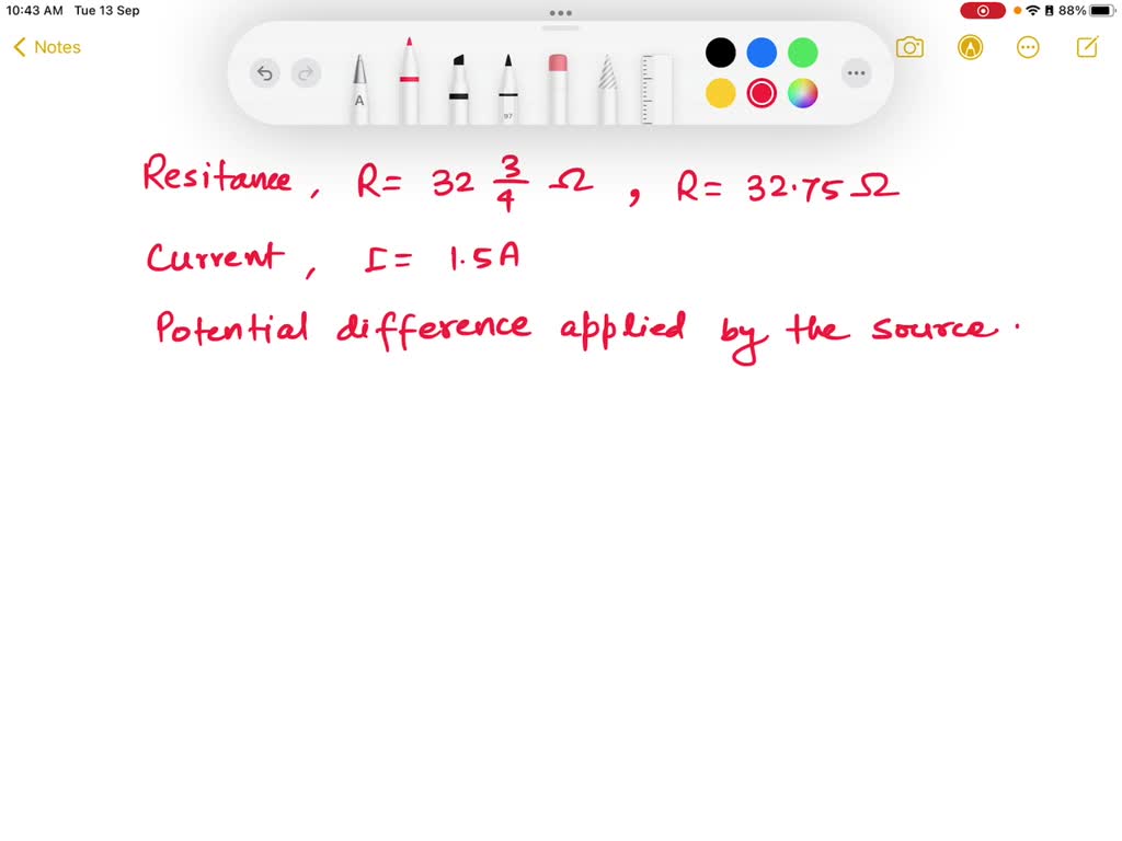 SOLVED: a motor with an operating resistance of 32 ¾ is connected to a ...