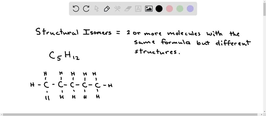 SOLVED: Write the structural formulas of three different compounds that ...