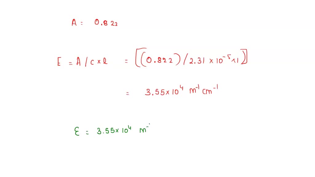 SOLVED: Explain the difference between transmittance and absorbance ...