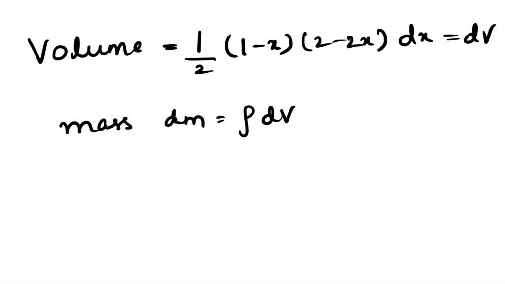 SOLVED: Find the mass of the right pyramid that has a square base in ...