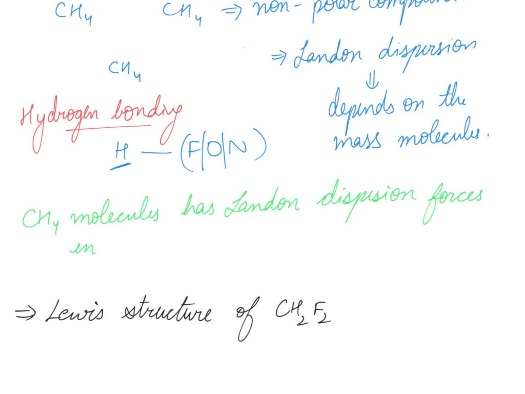 SOLVED: What is the strongest intermolecular force that would act ...