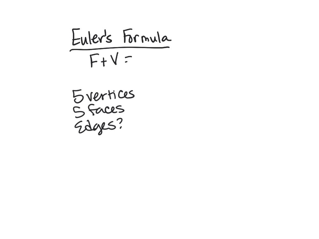 SOLVED: Each face of a geometric object is in the shape of a polygon ...