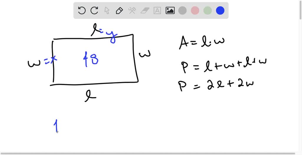 SOLVED: The formula P=2(L+W) is the formula for the perimeter of a rectangle. Solve this formula ...