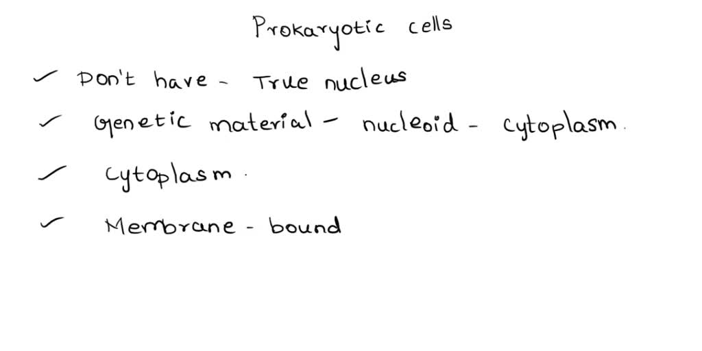 SOLVED: In prokaryotes, DNA is located in an unbound region called the ...