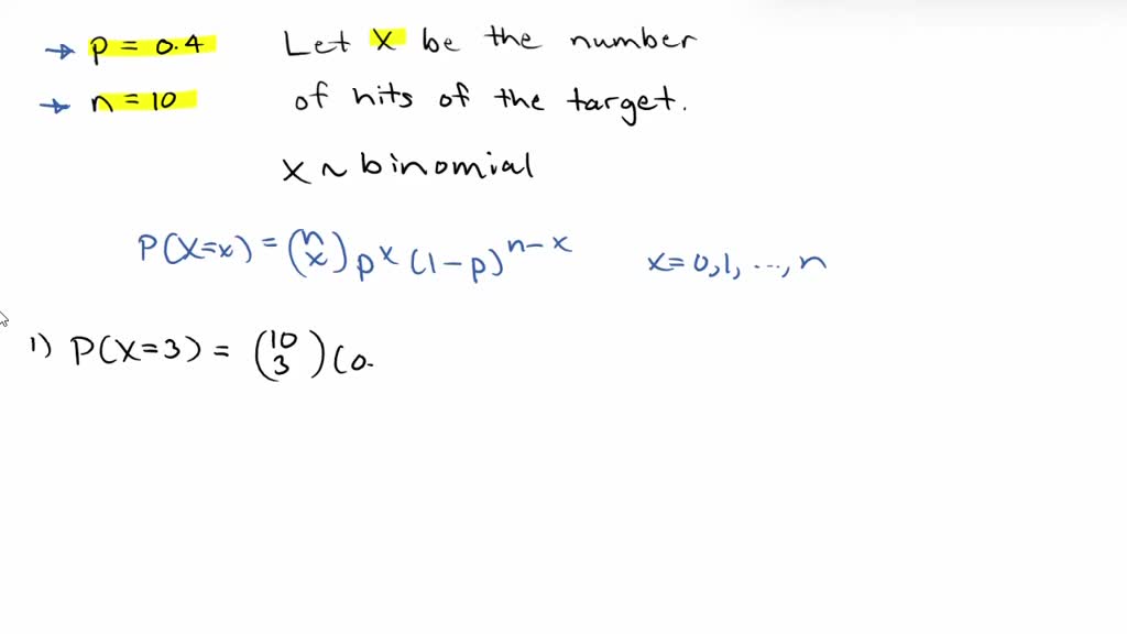 Consider the probability of landing in the 40-point hole to complete ...