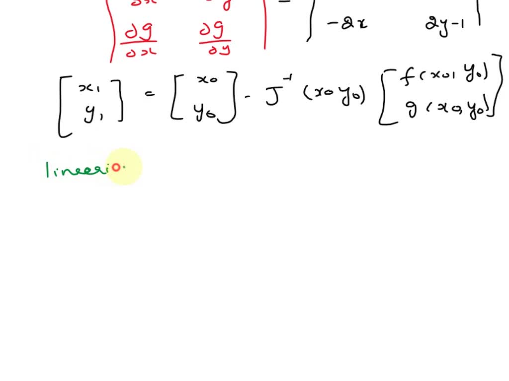 Solved The Equations Given Below Are Used In The Newton Raphson Method