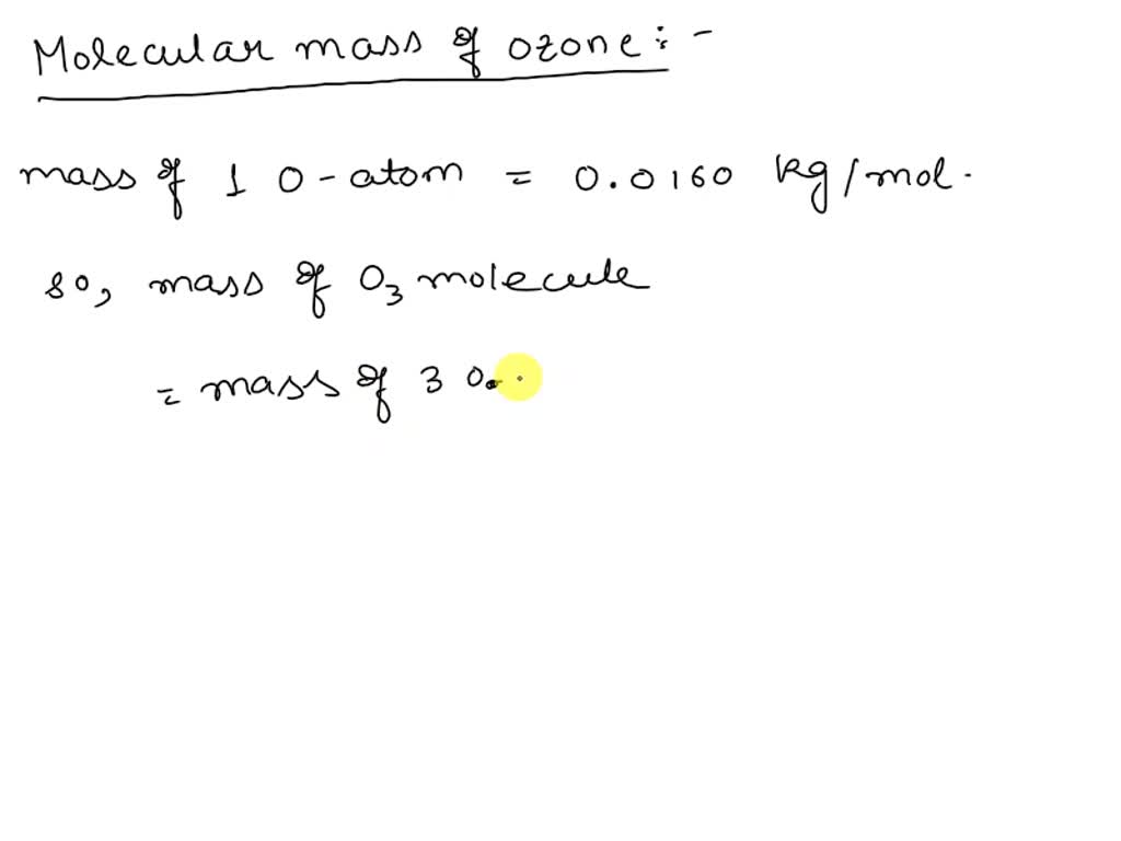 Ozone Molecule Atomicity