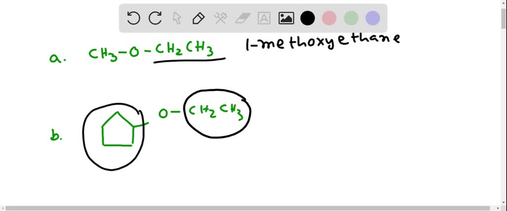 SOLVED: The IUPAC name for each of the following ethers is assigned by ...