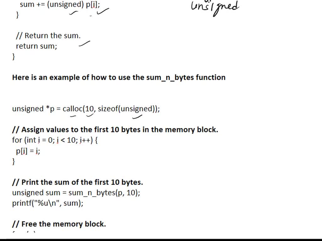 Solved Using C Programming Create A Simple Memory Management Application Process 1 Allocate