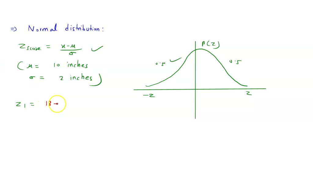 SOLVED: probability theory; the Normal Distribution (sometimes called ...