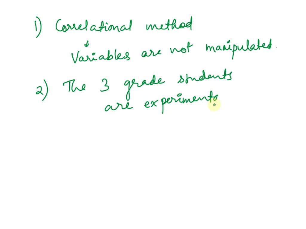 SOLVED: Text: Research Methods Assignment Alison is a School Psychologist who is interested in ...