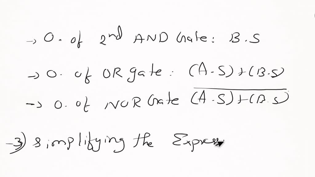 Solved For The Electric Layout Shown Below Provide The Boolean Output