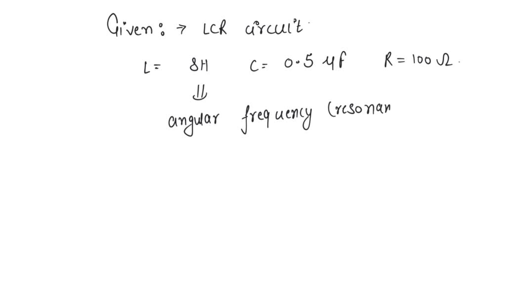 SOLVED: A 1,000 HZ bridge has the following constants armAB, R=1000 Ω ...