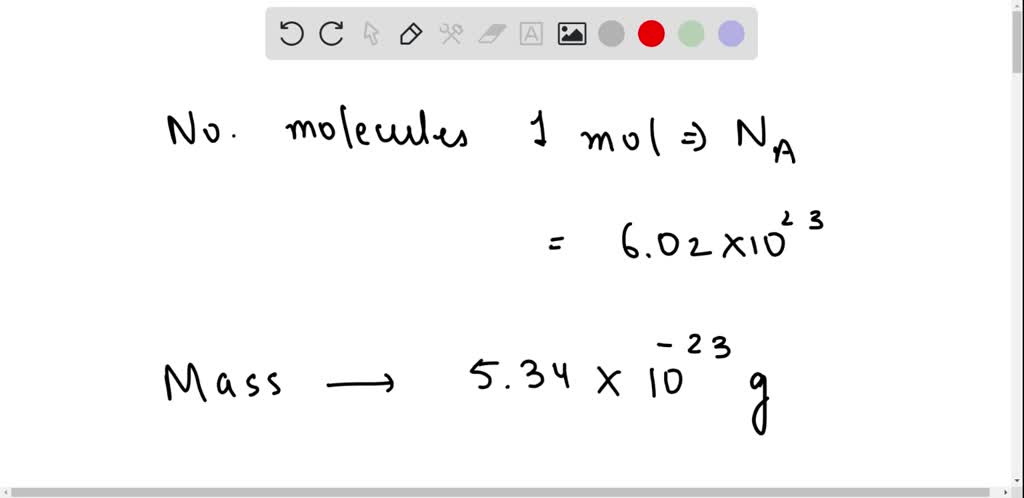 SOLVED: Calculate the molar mass of a covalent compound if the mass of ...