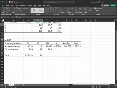 Calculate sse and mse round intermediate calculations to at...