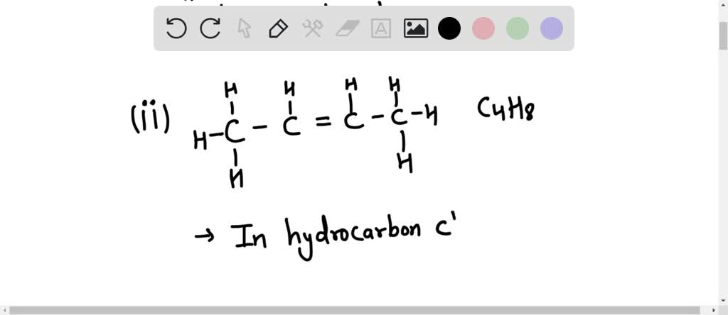 SOLVED: if the hydrocarbon chain contains one or more carbon, double ...