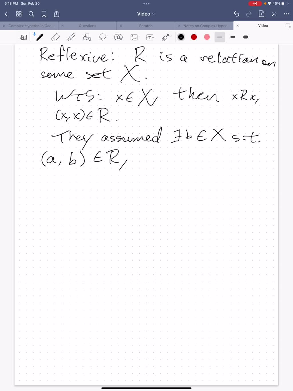 SOLVED: This establishes that every cquival ence relation partitions ...