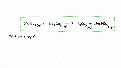 What is the balanced equation total ionic equation and net...