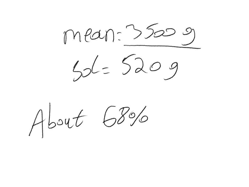 SOLVED: The certain paper suggested that a normal distribution with ...