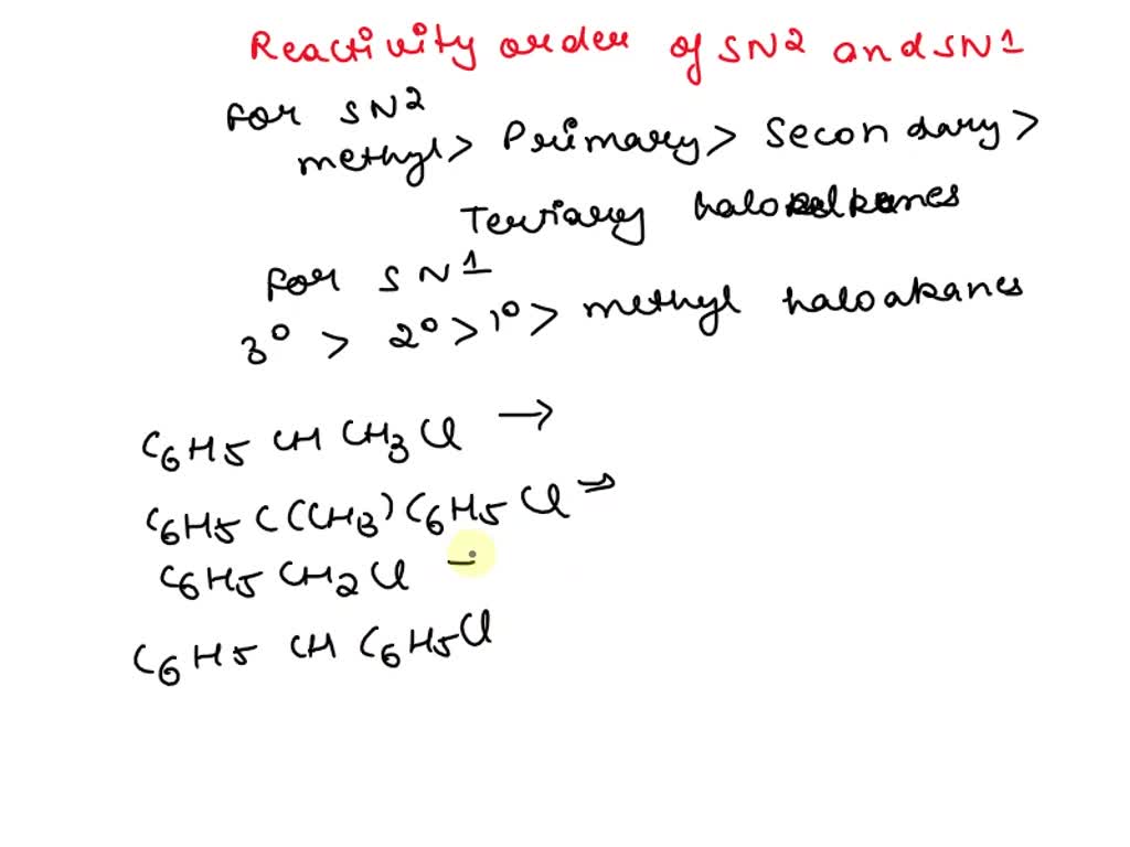Predict the order of reactivity of four isomeric bromobutanes in SN1 reaction.